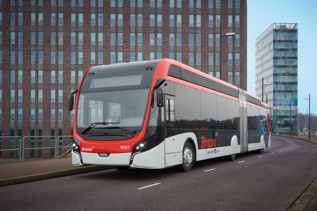 43 zglobna električna VDL Citea SLFA za Ajndhoven - Autobusi ...